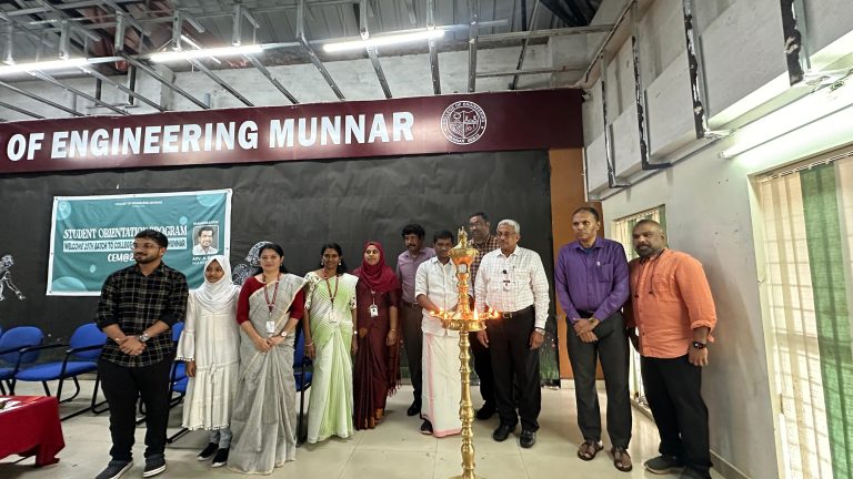 First Year Orientation Program 2024 – COLLEGE OF ENGINEERING MUNNAR [KEAM Code :MNR]
